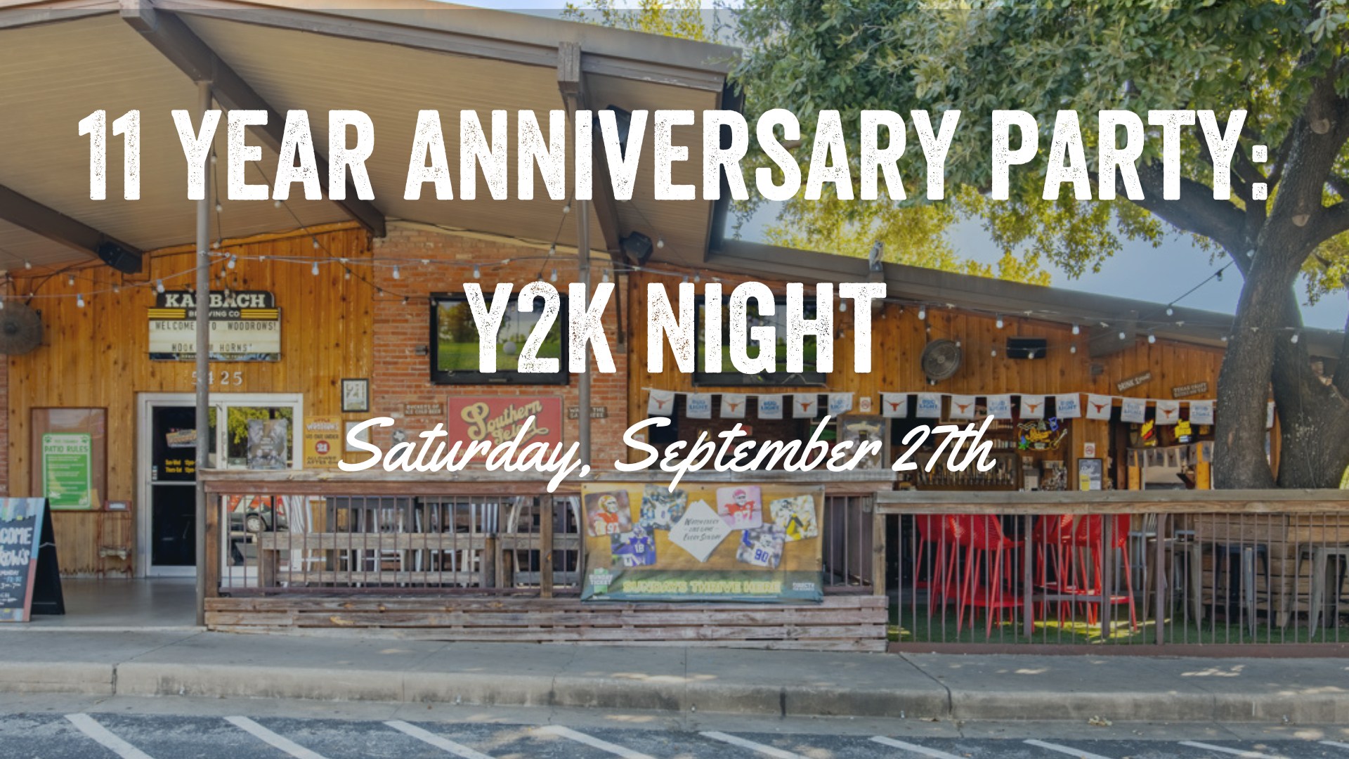 11 Year Anniversary: Y2K Night @ Burnet - Little Woodrow's