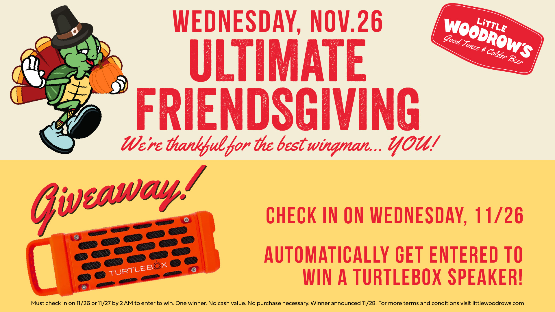 Drinksgiving Turtle Box Giveaway! - Little Woodrow's